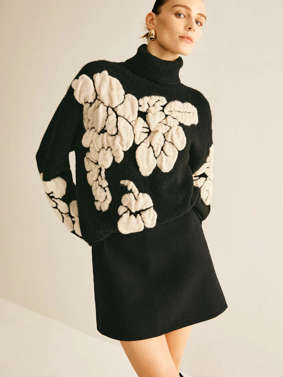 DEPPY - Yünlü Jakarlı Kazak – LuxOcean